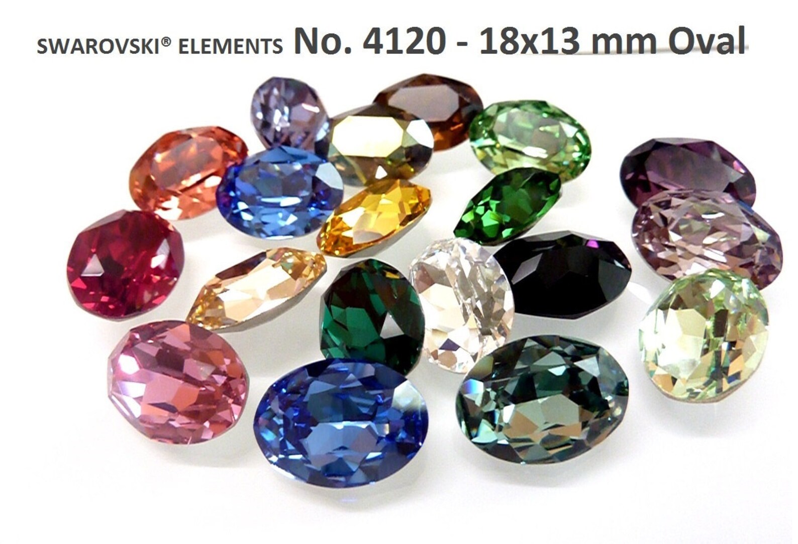 Light Azore Riviere Necklace With Genuine Oval Crystals Anna - Etsy