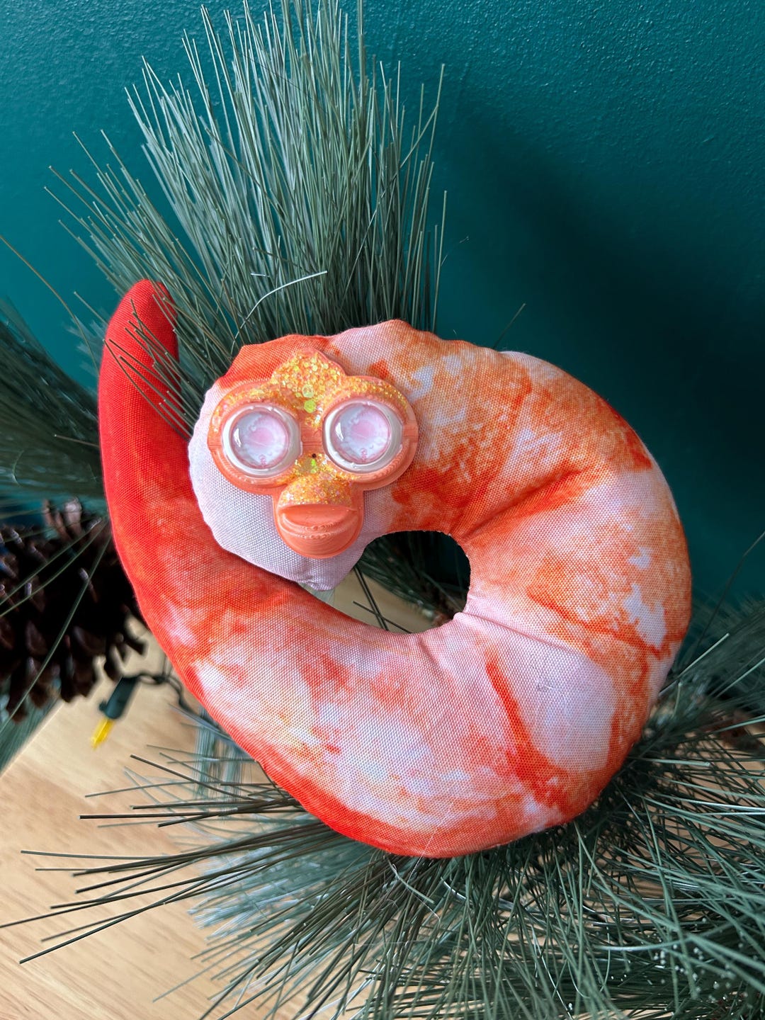Pink Shrimp - Odd Body Furby Plush - Etsy