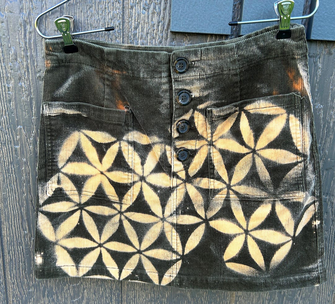 Harmonic Drift Sacred Geometry Skirt - Etsy