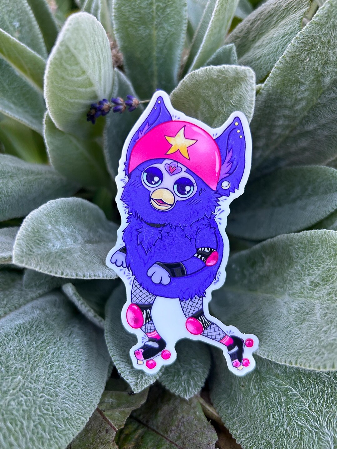 Roller Derby Furby Jammer Sticker - Etsy