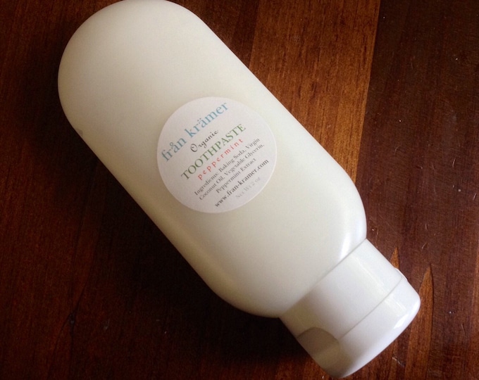 Organic Toothpaste / Baking Soda Toothpaste / Coconut Oil Toothpaste ...