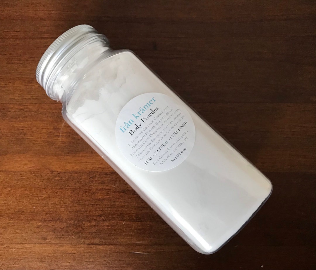 Organic Unscented Baby Powder / All Natural Dusting Powder / Body ...