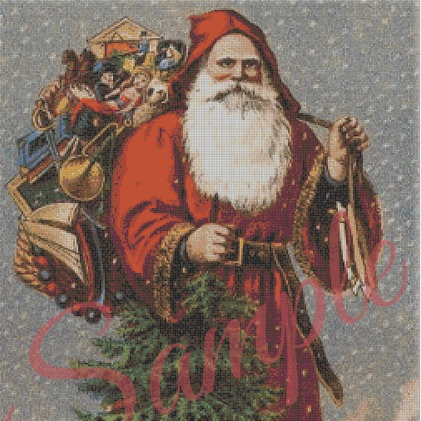 Vintage Santa - Etsy