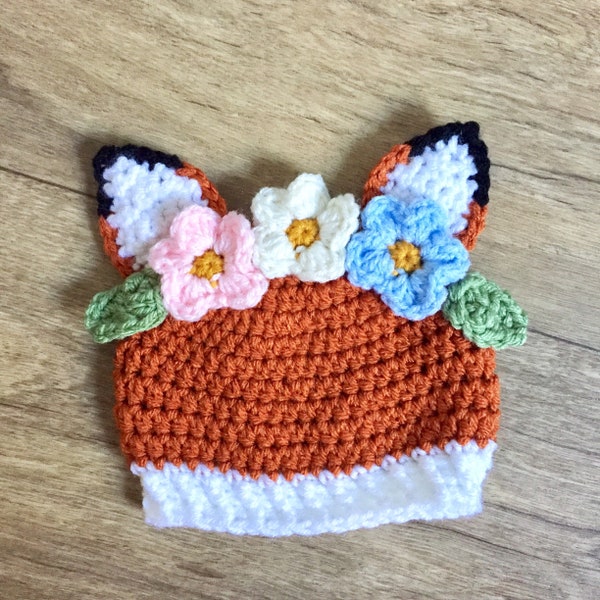 Crochet Fox Hat - Etsy
