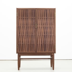 Double Woven Faced Bar Cabinet - Etsy