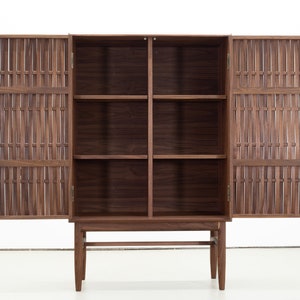 Double Woven Faced Bar Cabinet - Etsy