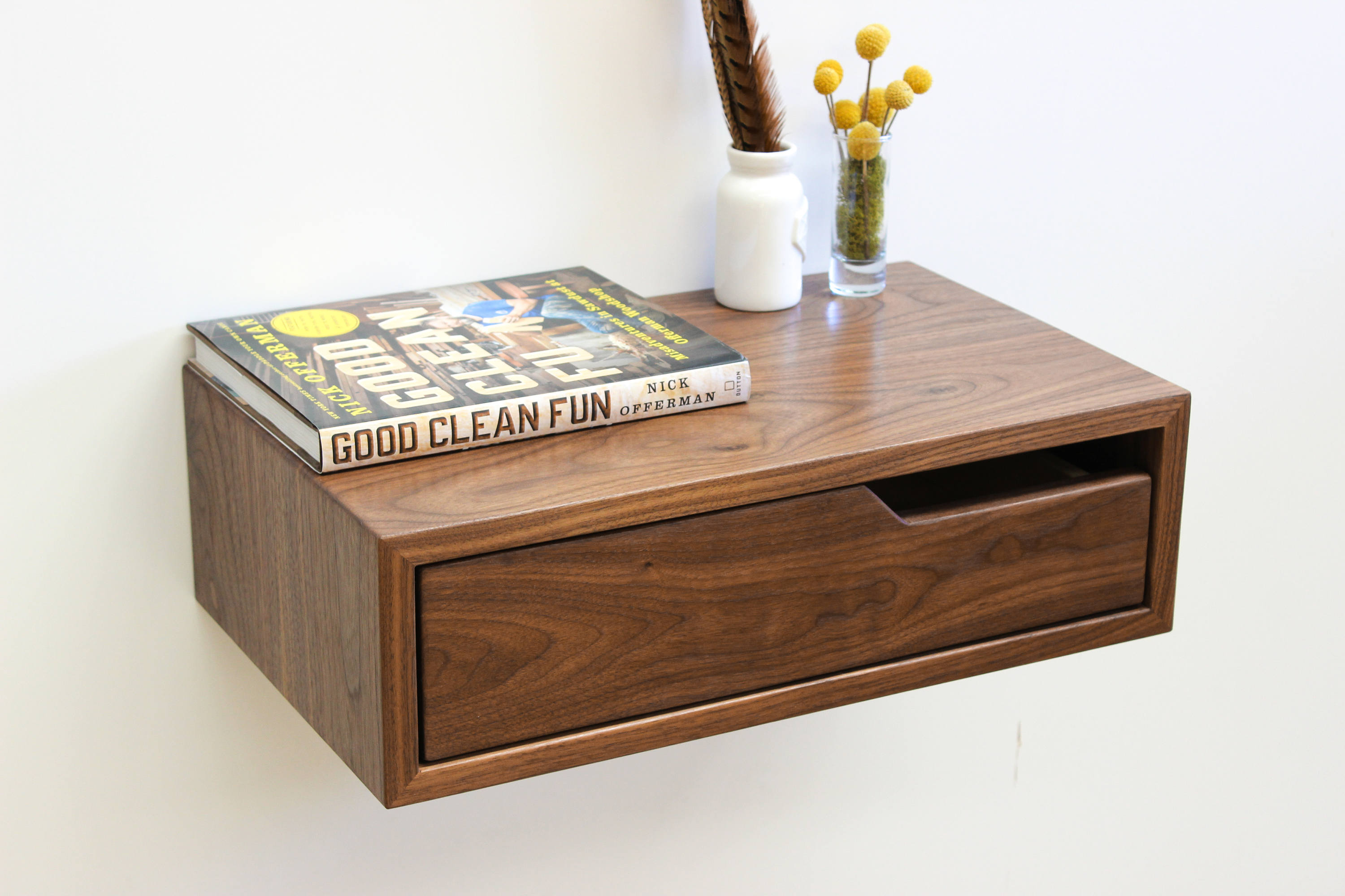 Floating Nightstand / Bedside Table - Etsy