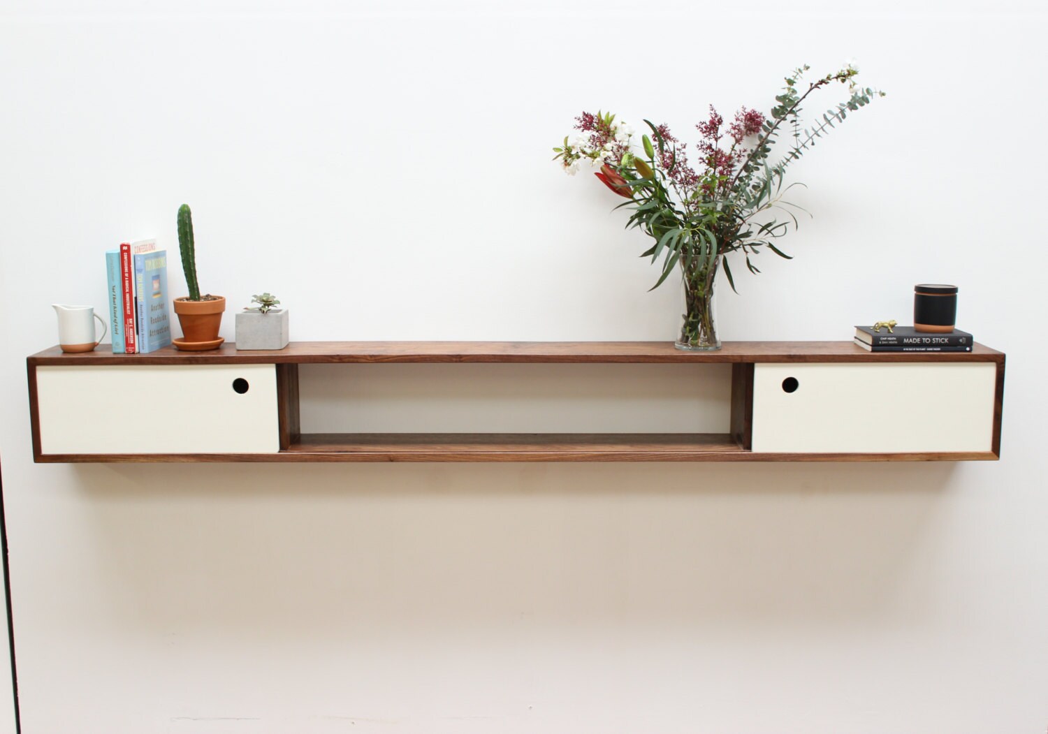 Long Floating Console / Bar Wall / Headboard - Etsy Canada