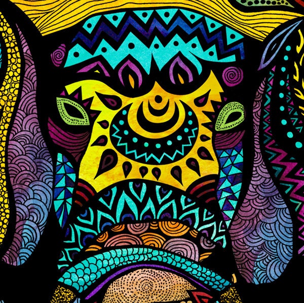 Poster Print Elephant of Namibia 8 X 10 or 11 X 14 for - Etsy