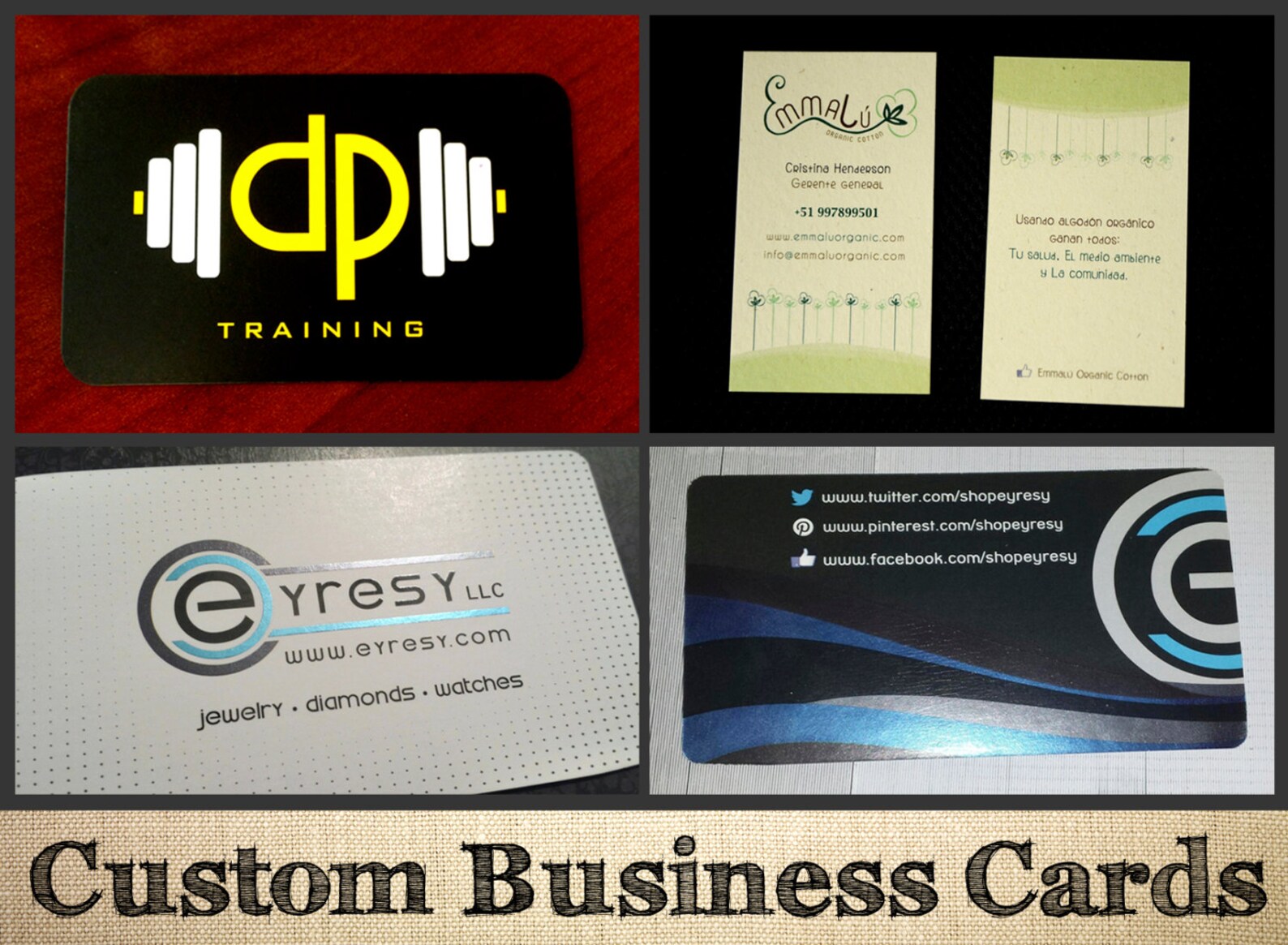 Custom Business Card Design Professional Branding Company | Etsy