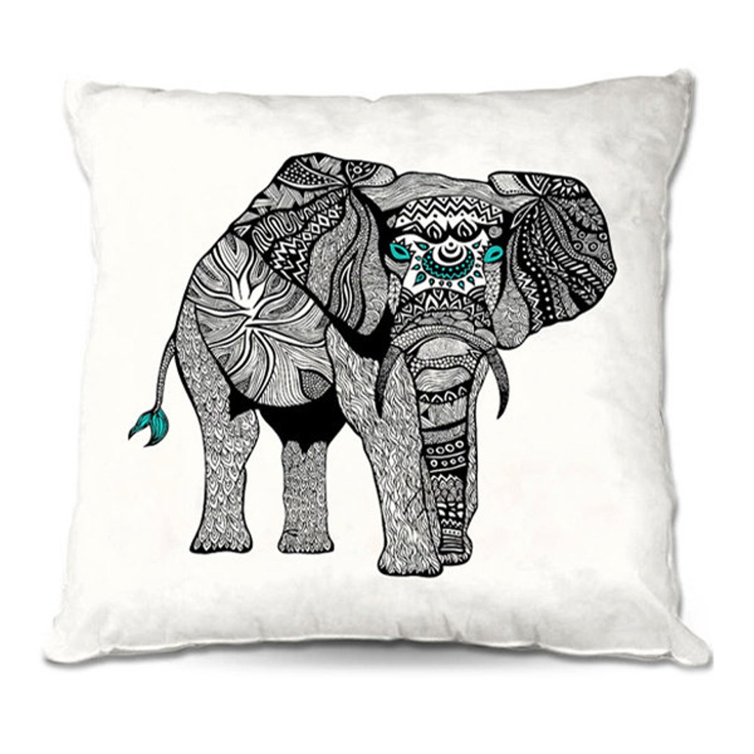 Aztec Elephant of Namibia Decorative Throw Pillow 6 Sizes Available - Etsy