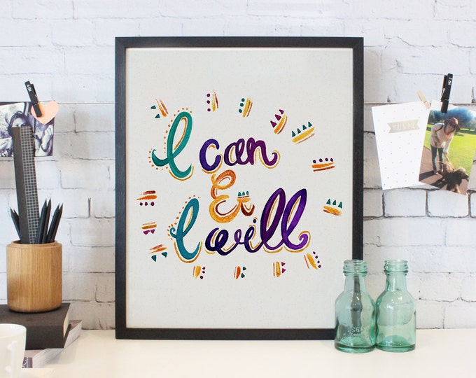 After A While 8x10 Calligraphy Print, Inspirational Quote, Wall Art ...