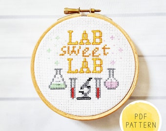 Microbiology Cross Stitch Patterns | Etsy