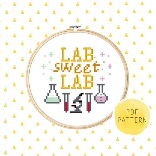 Science Counted Cross Stitch Pattern PDF Instant Download - Etsy