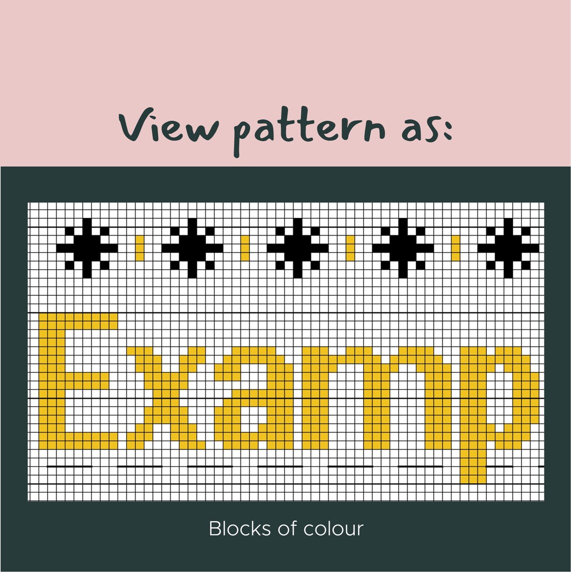 Anxious Not Rude Easy Cross Stitch Pattern With Modern Border - Etsy