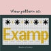 Anxious, Not Rude Easy Cross Stitch Pattern With Modern Border A Fun ...
