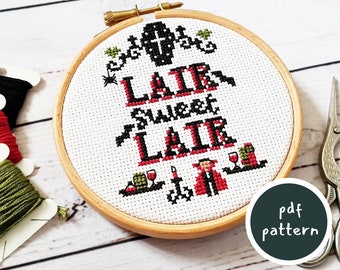 Lab Sweet Lab Science Lab Cross Stitch Pattern Perfect for - Etsy