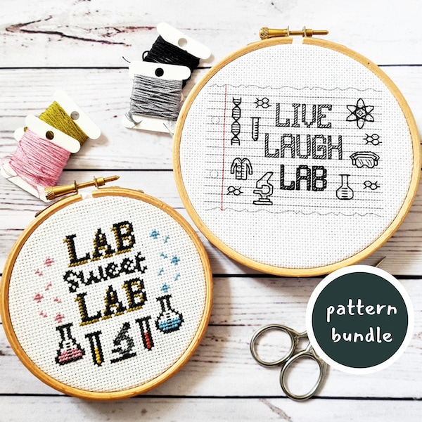 Biology Cross Stitch - Etsy