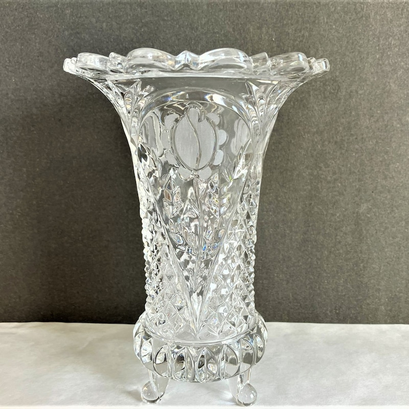 Crystal Vases - Etsy