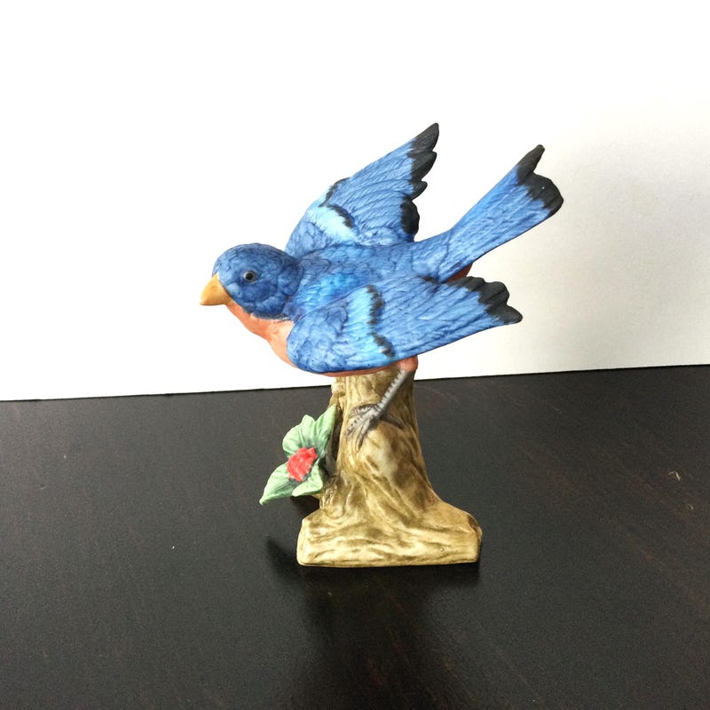 Lefton's Blue Bird - Etsy