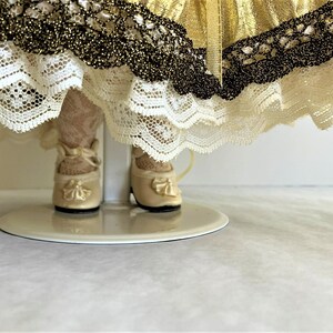 Ashley Belle Victorian Style 17 Inch Doll With Metal Stand, Blonde ...