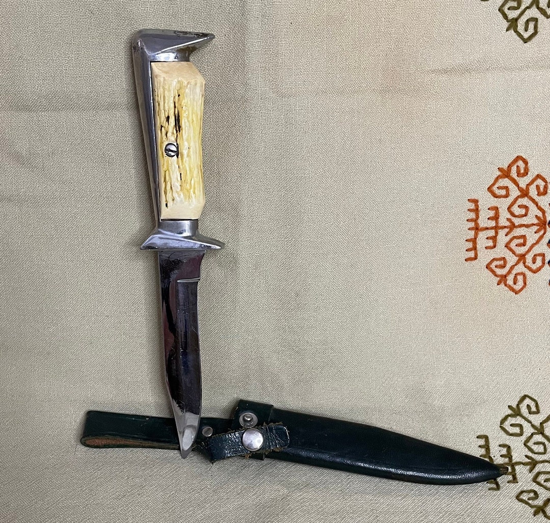 Vintage German Hunting Knife. Old Hunting Knife. - Etsy