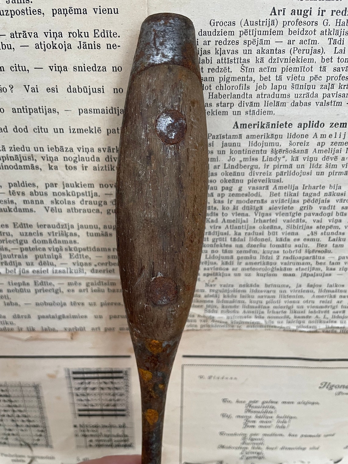 Vintage Massive Rusty Screwdriver. - Etsy