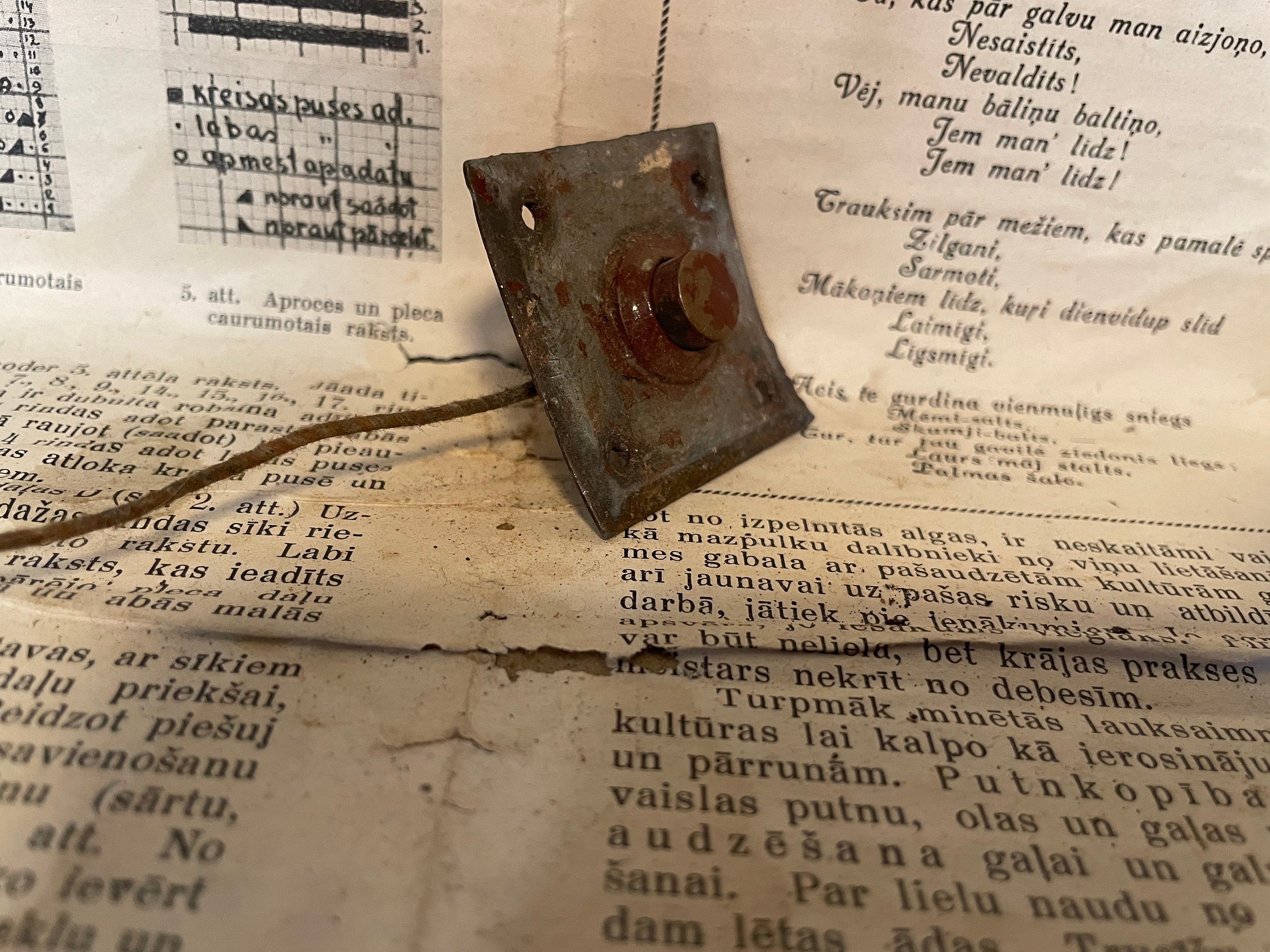 Old Vintage Doorbell Button. - Etsy