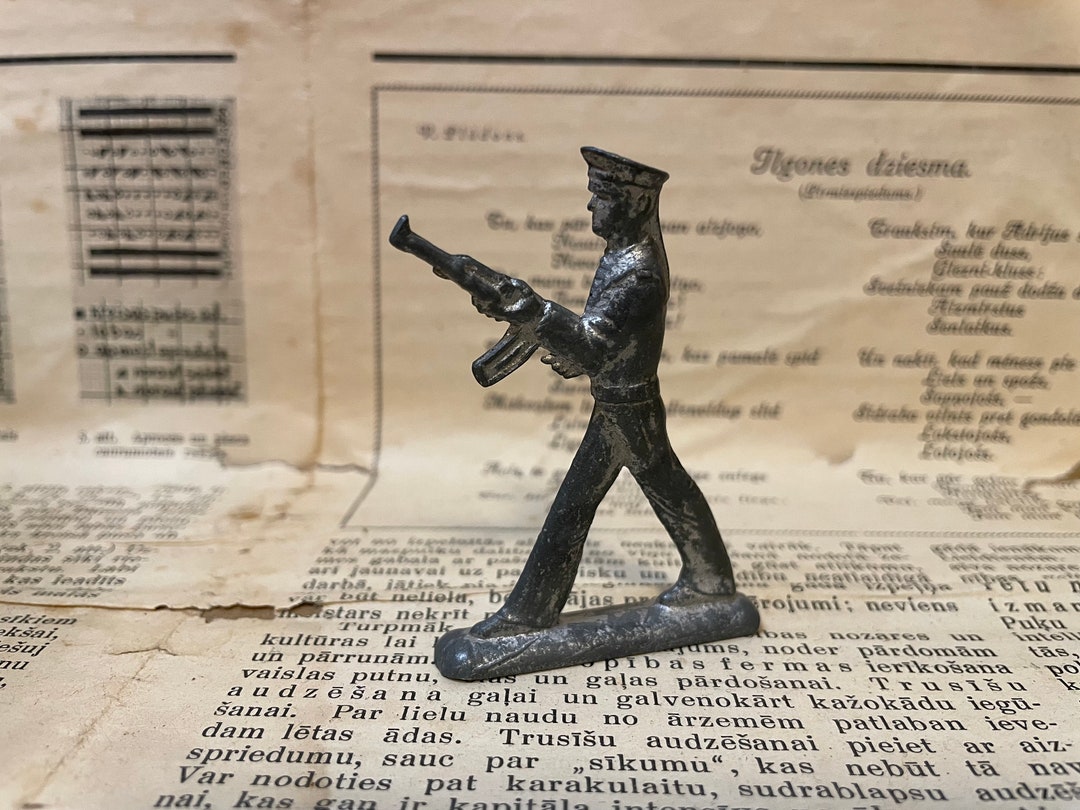 Vintage Soviet Tin Soldier. the Tin Sailor. - Etsy