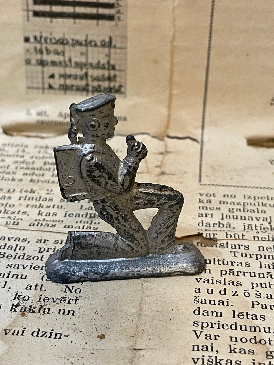 Vintage Soviet Tin Soldier Radioman. Seaman Radio Operator. - Etsy