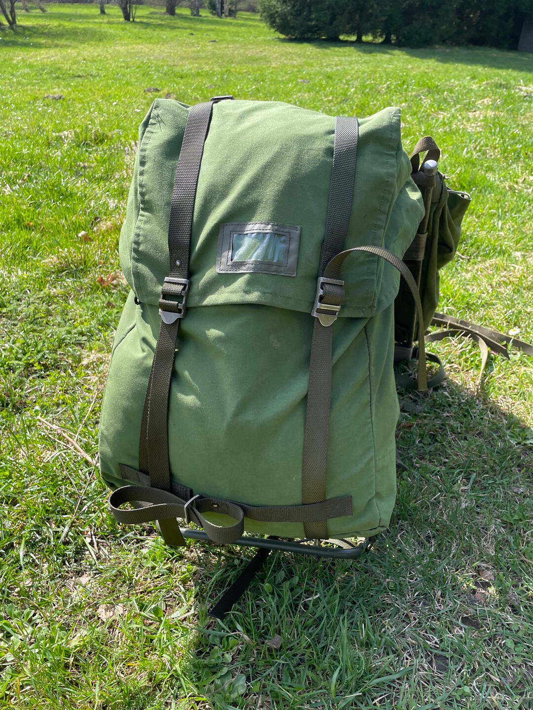 Vintage Swedish Army Backpack. - Etsy