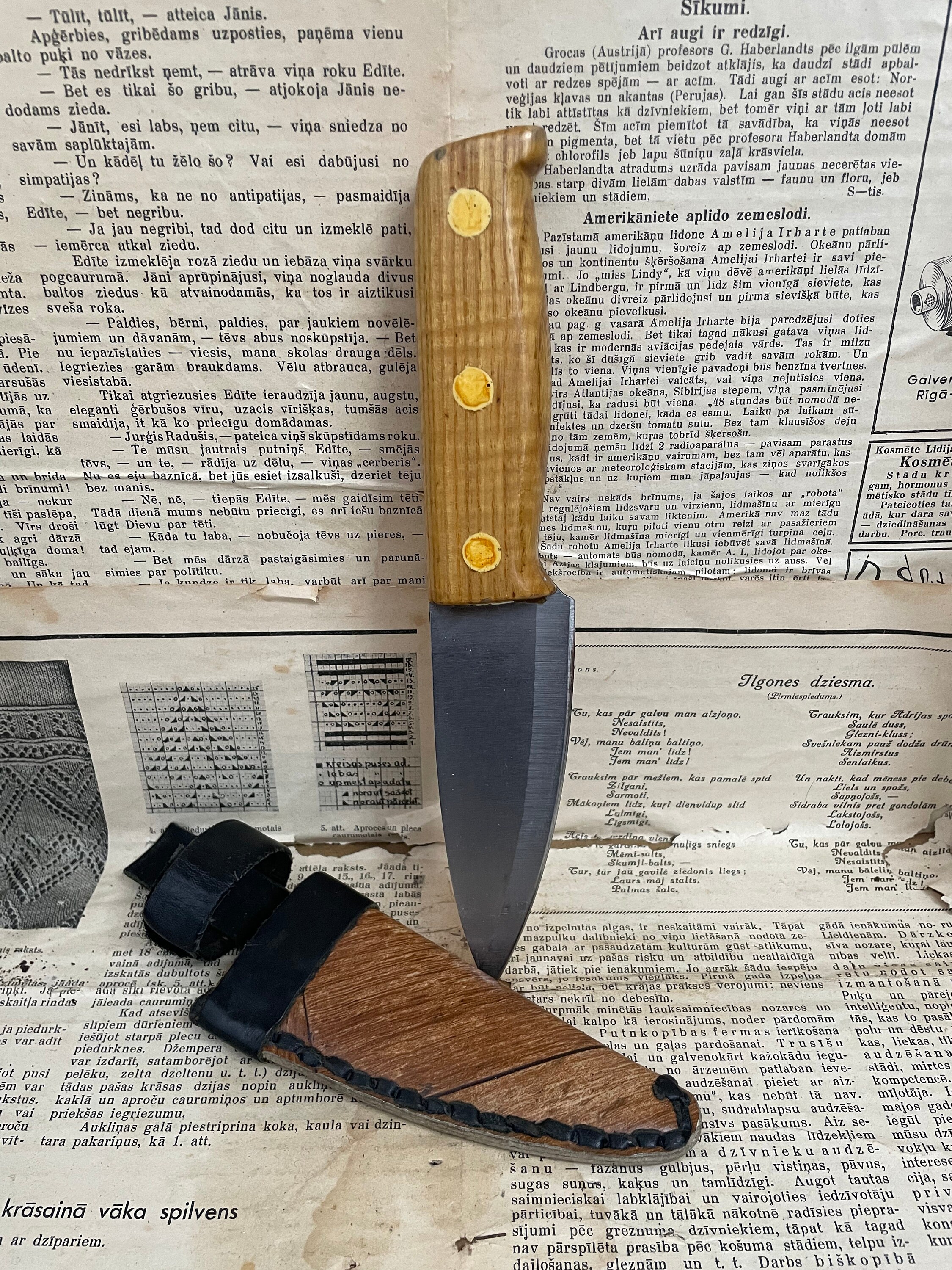 Homemade Survival, Hunting Knife - Etsy