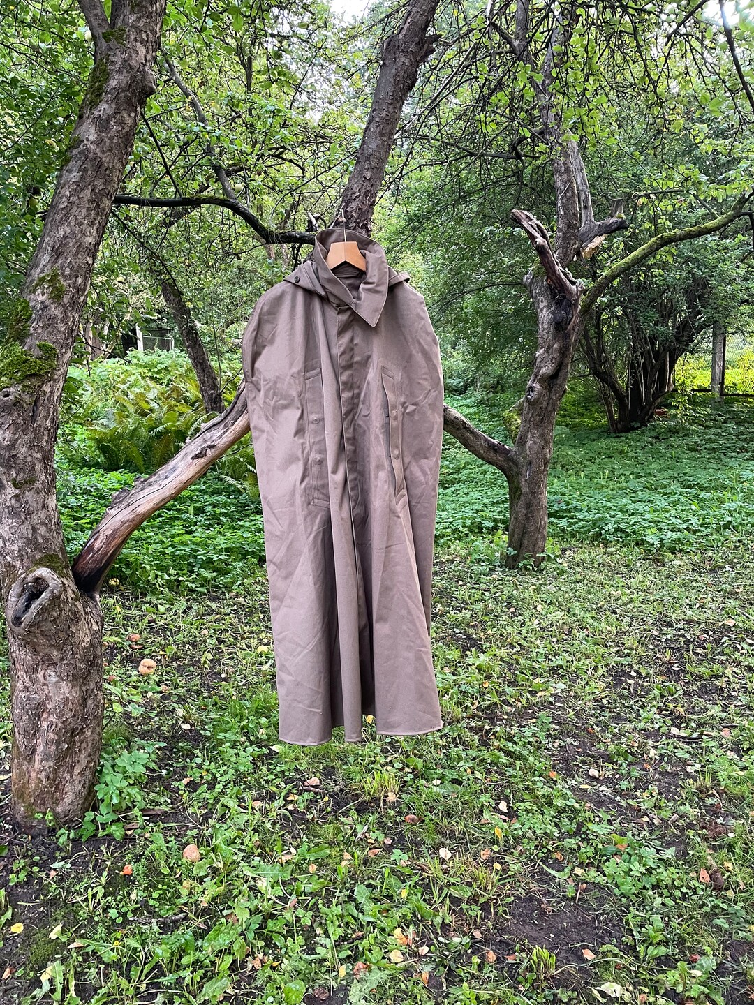 Vintage Soviet Army Cloak With a Hood. Red Army Officer's - Etsy