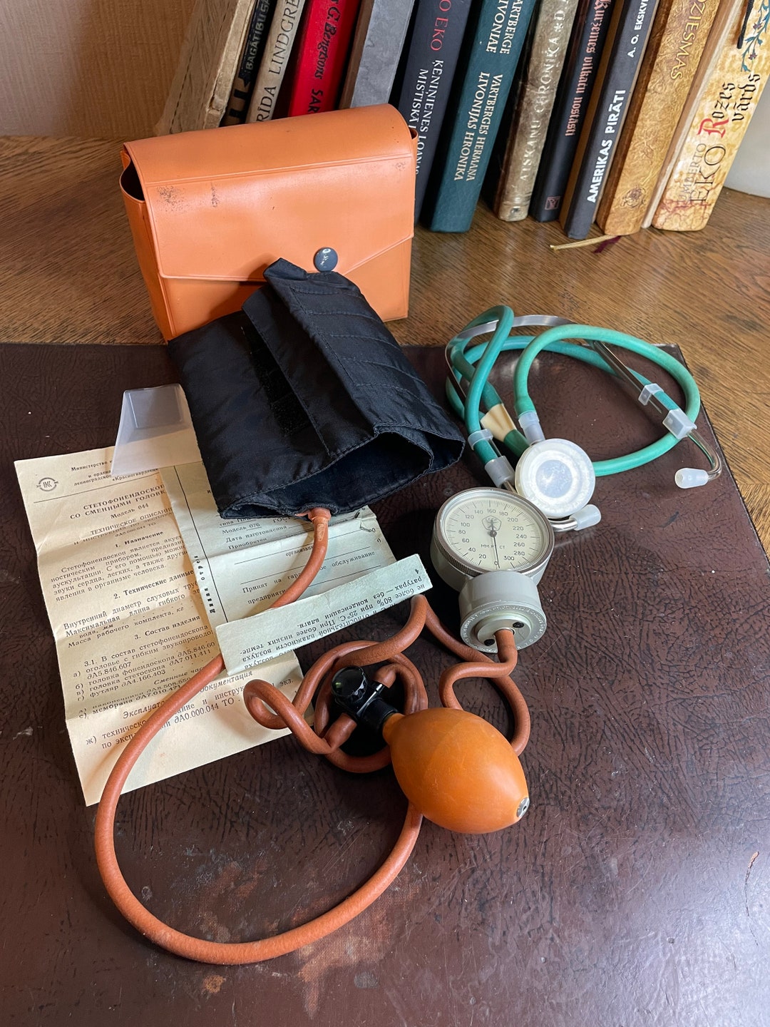 Vintage Soviet Blood Pressure Monitor. Vintage Medical Equipment. Old ...