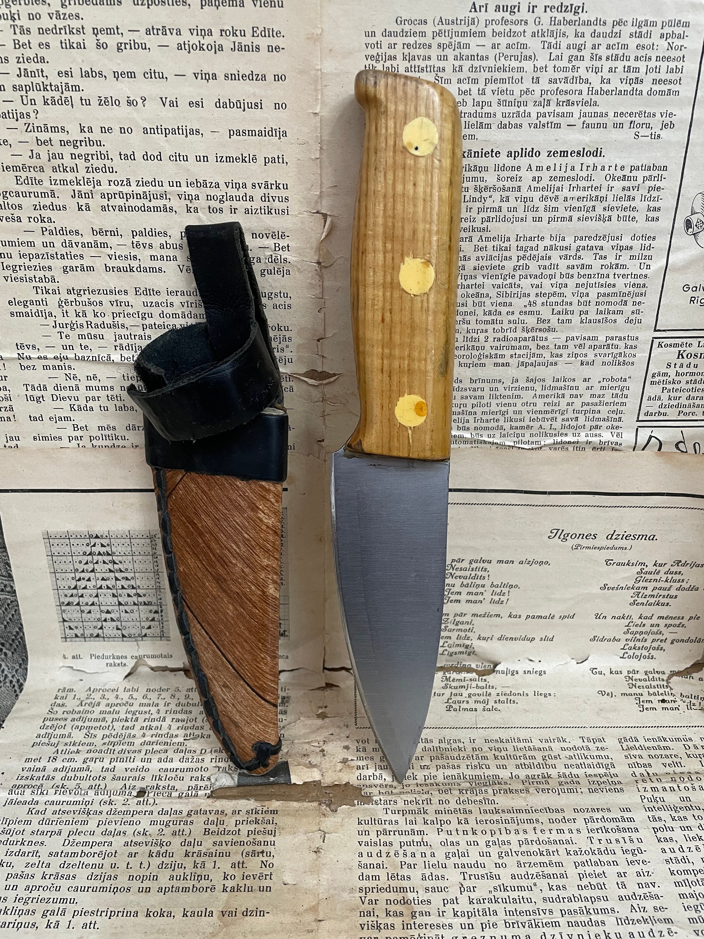 Homemade Survival, Hunting Knife - Etsy