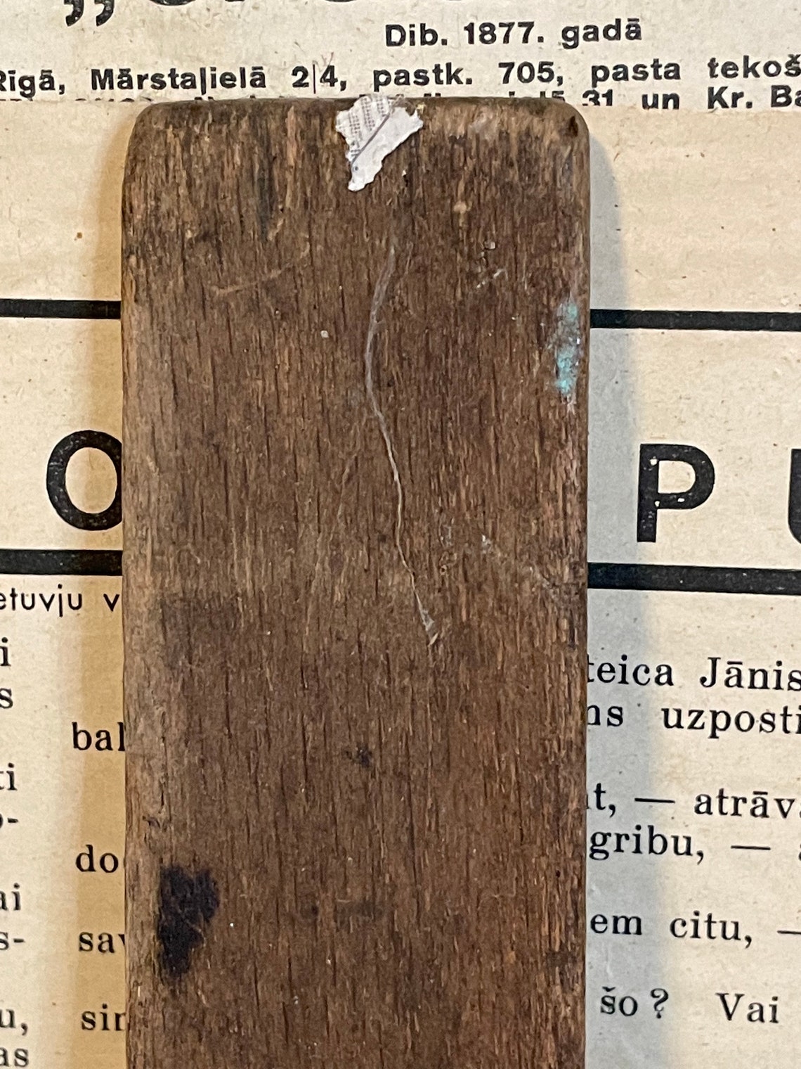 Vintage Wooden Protractor - Etsy