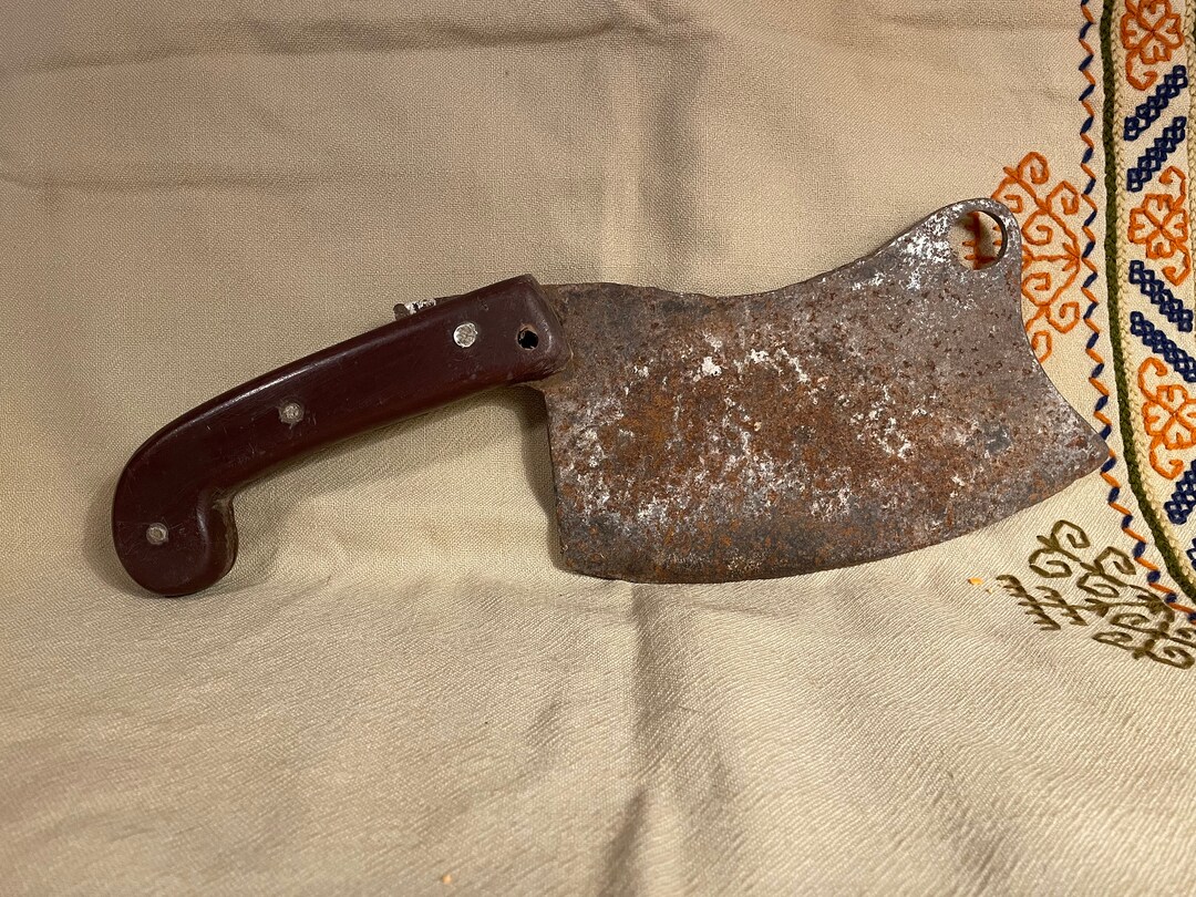 Vintage Soviet Butcher's Meat Axe. - Etsy