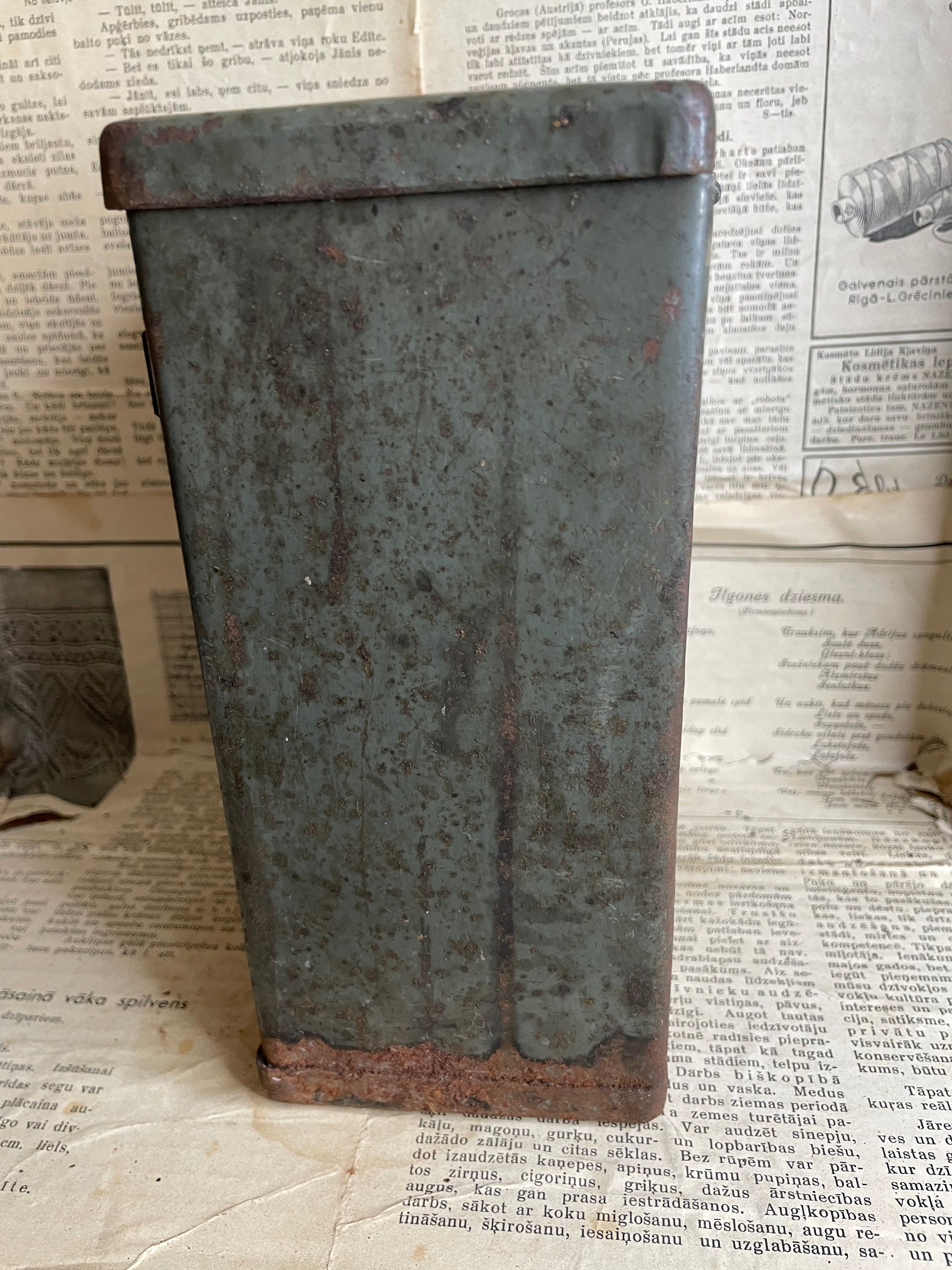 Vintage Rusty Metal Box From Soviet Civil or Military Equipment. - Etsy