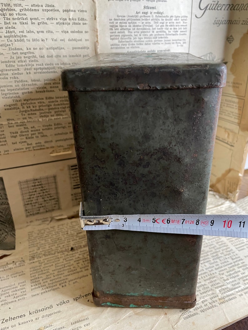 Vintage Rusty Metal Box From Soviet Civil or Military Equipment. - Etsy