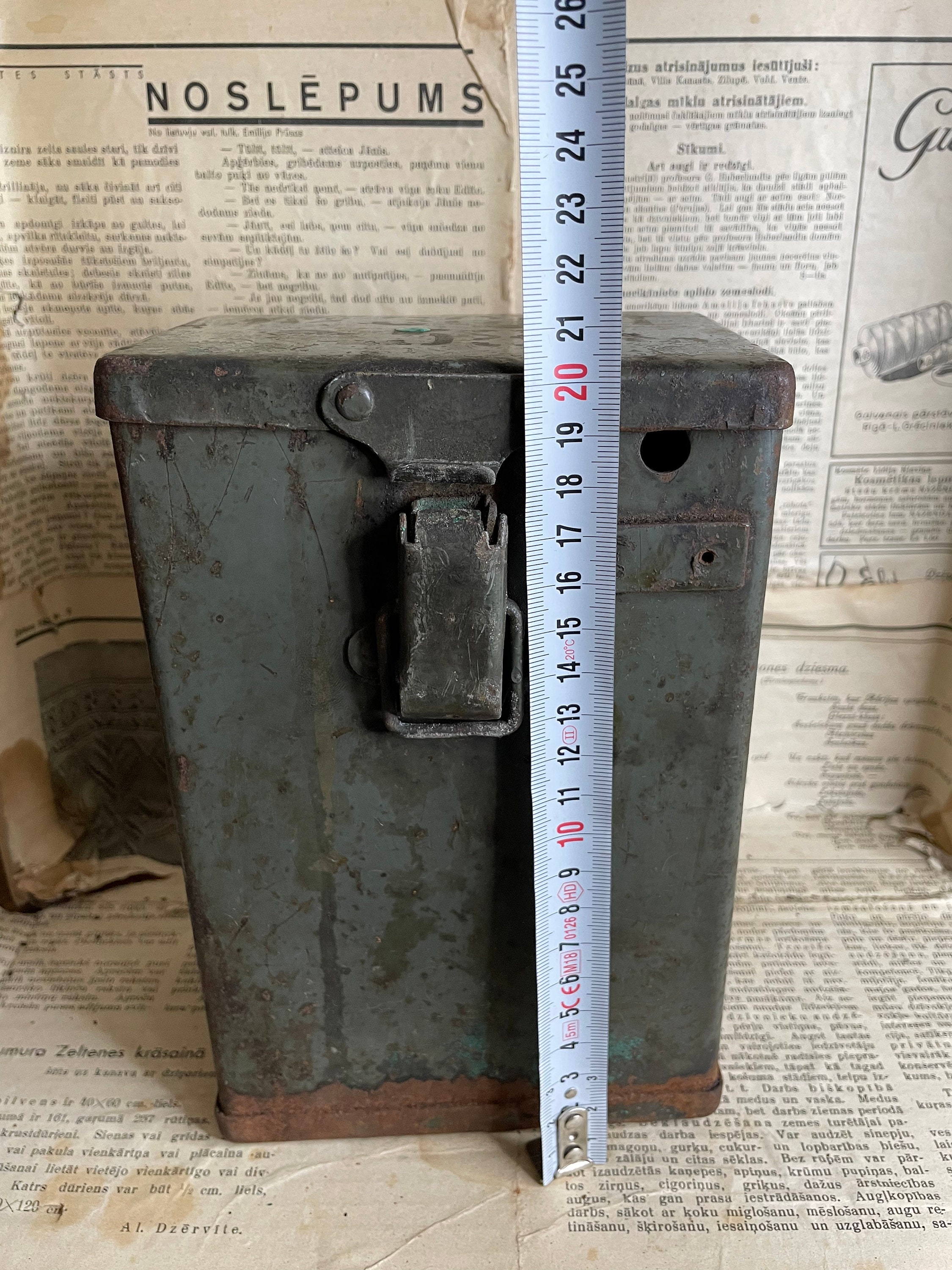 Vintage Rusty Metal Box From Soviet Civil or Military Equipment. - Etsy