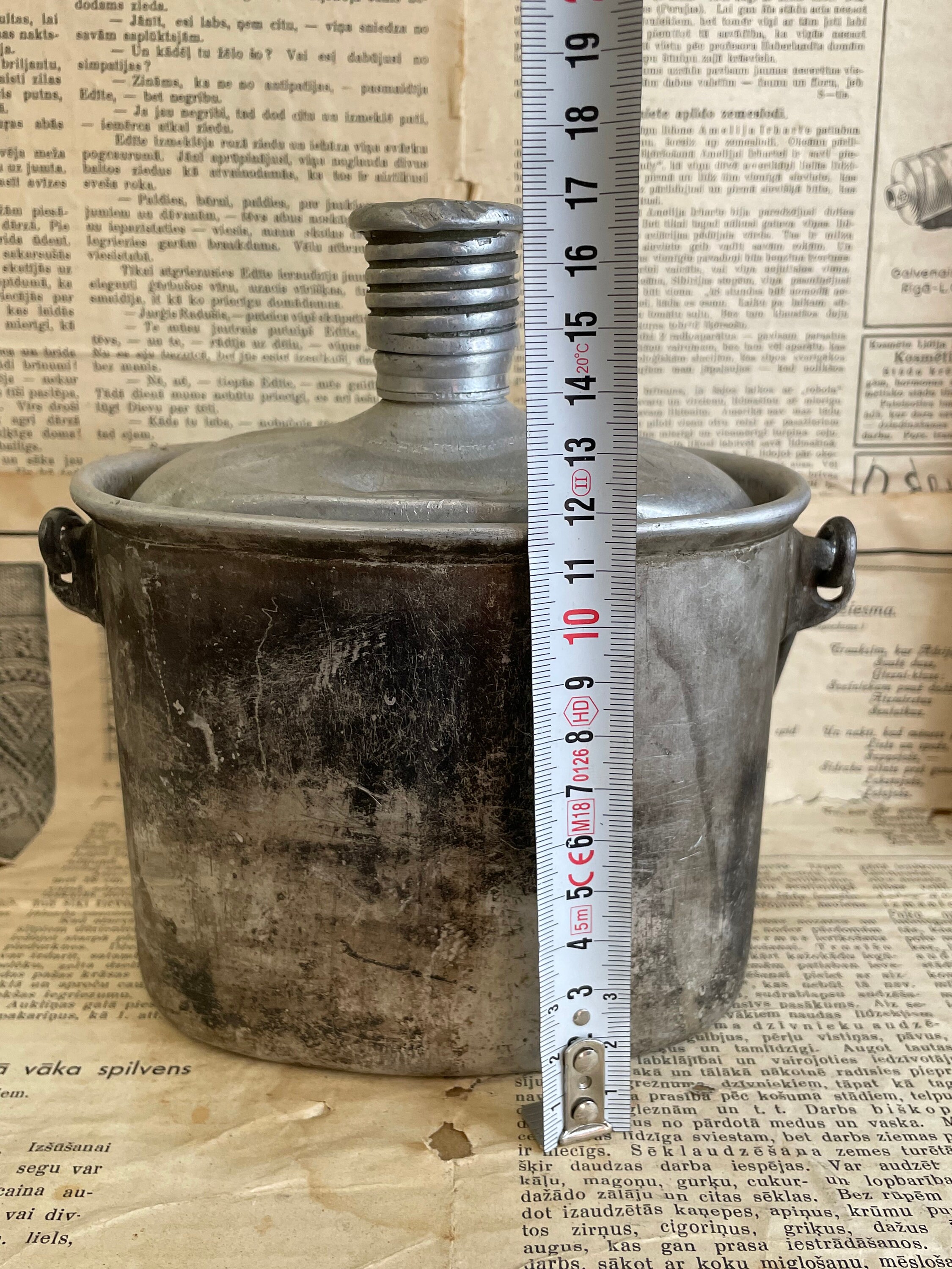 Old and Much-used Soviet Paratrooper's Mess Kit, Incomplete. Vintage ...