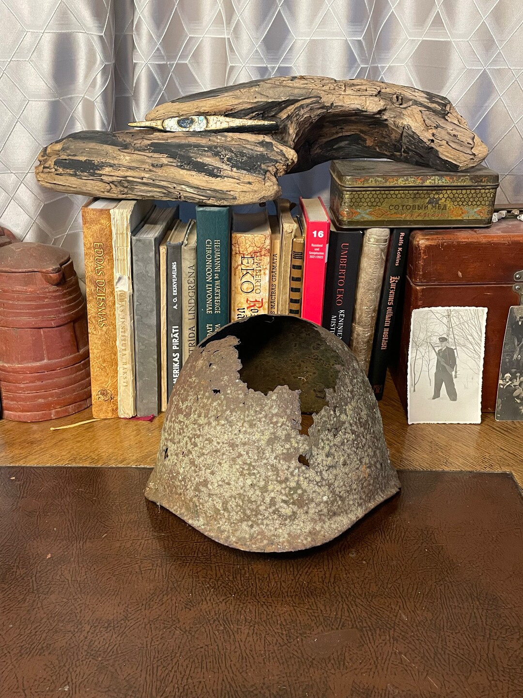 A Rusty Red Army Helmet From the Ww2 Battlefield of Kurzeme Fortress ...