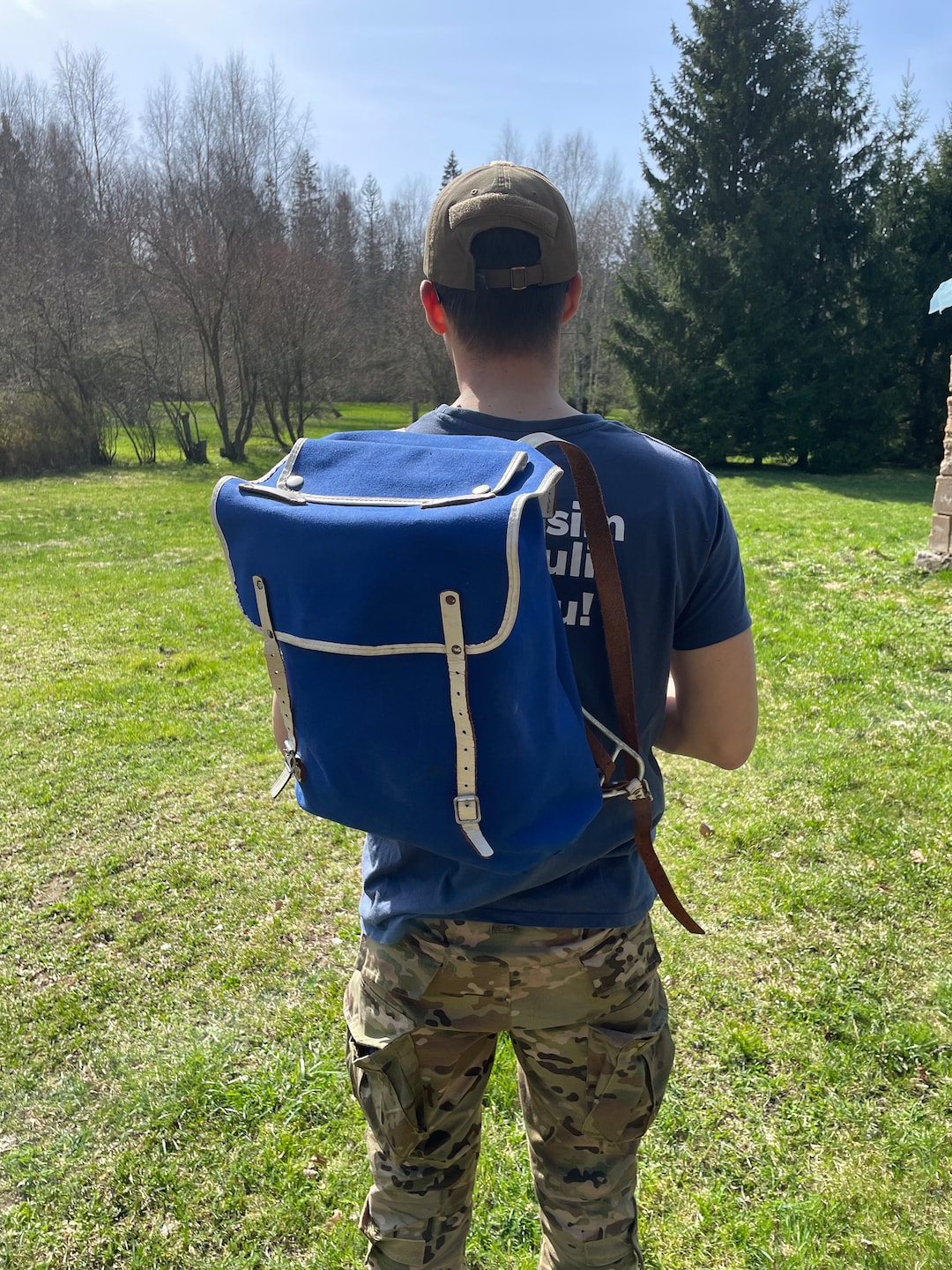 A Small Vintage Swedish Backpack for Hiking or Everyday Use. - Etsy