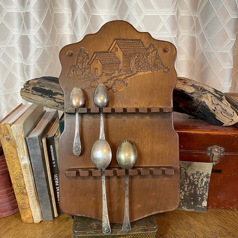 Kitchen Wall Spoon Holder - Etsy