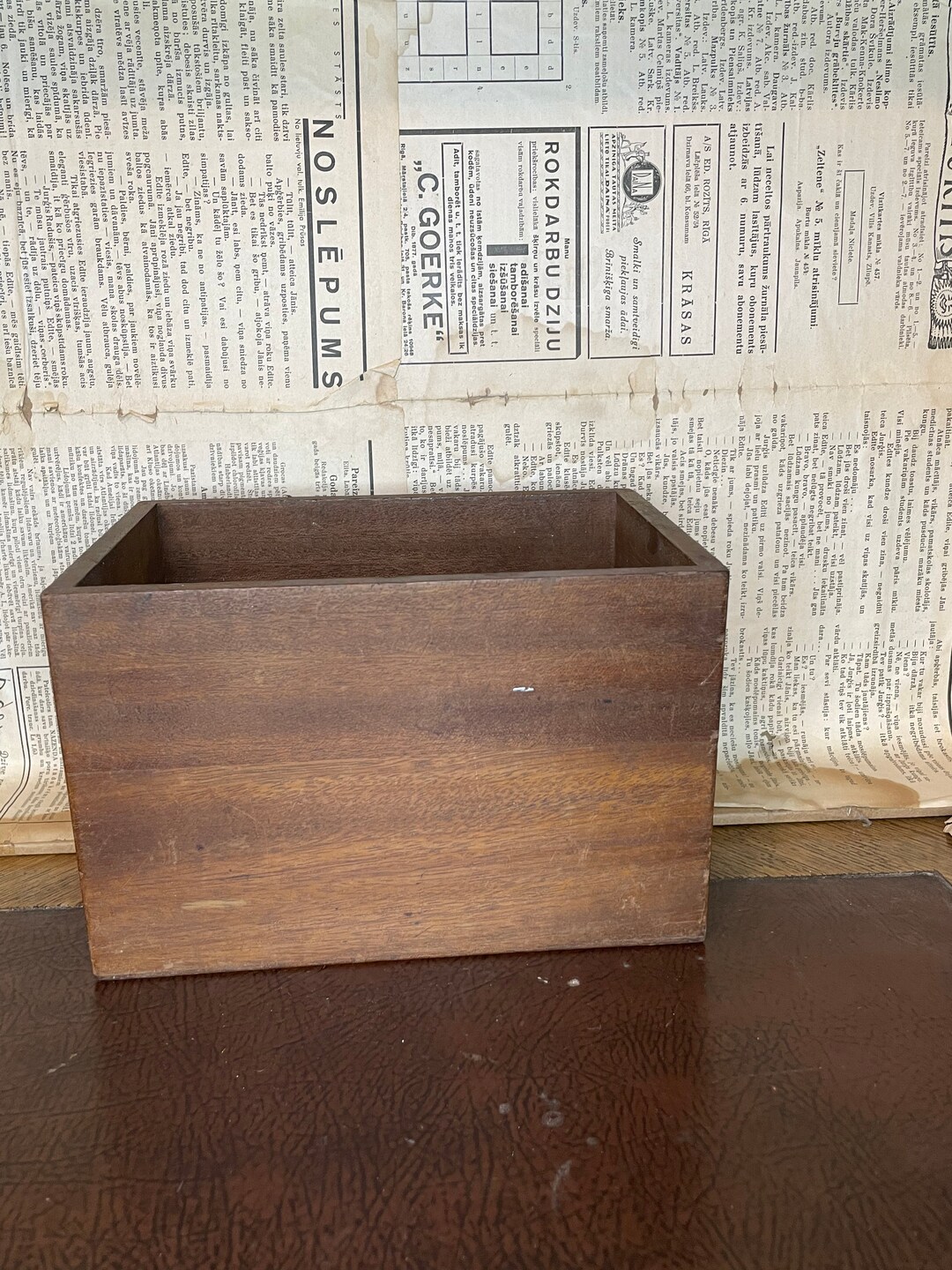 Vintage Small Wooden Storage Box. Old Box for Spices. - Etsy