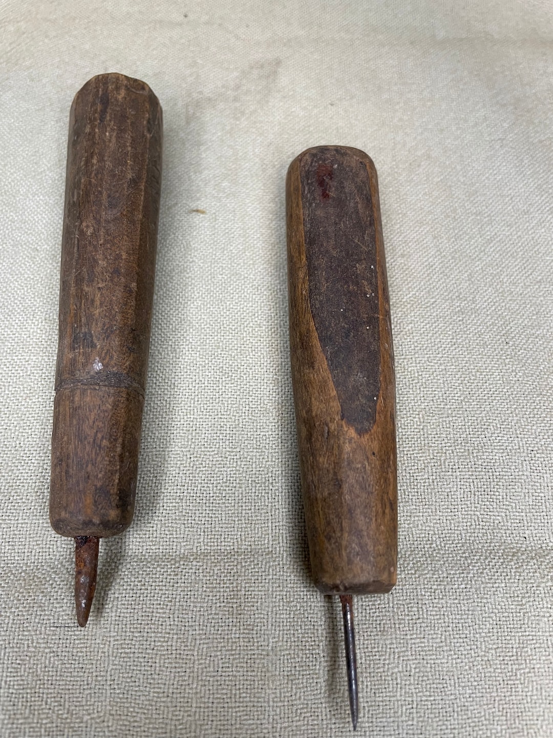 Old, Vintage Homemade Awl. A Set of Two - Etsy