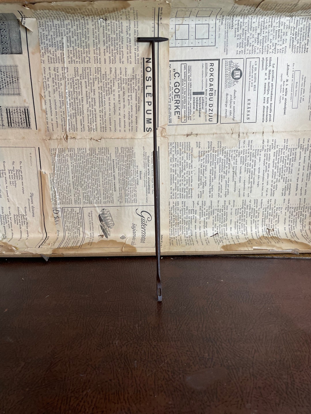 Cleaning Rod of Soviet Submachine Gun PPS. - Etsy