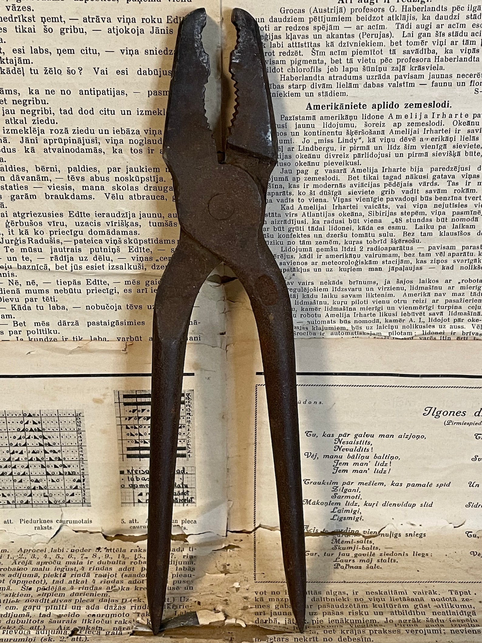 Vintage Pliers. an Old Tool. - Etsy