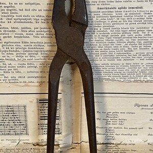 Vintage Pliers. an Old Tool. - Etsy