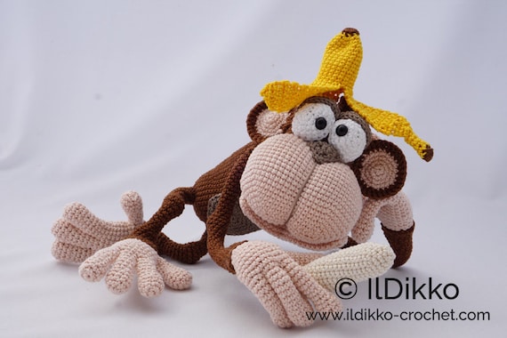 Amigurumi Pattern Charles the Chimp English Version - Etsy Canada